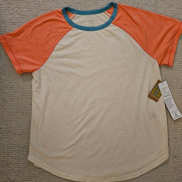 Title nine | Tops | Title Nine Notton Baseball Tshirt Top Small S Ivory ...
